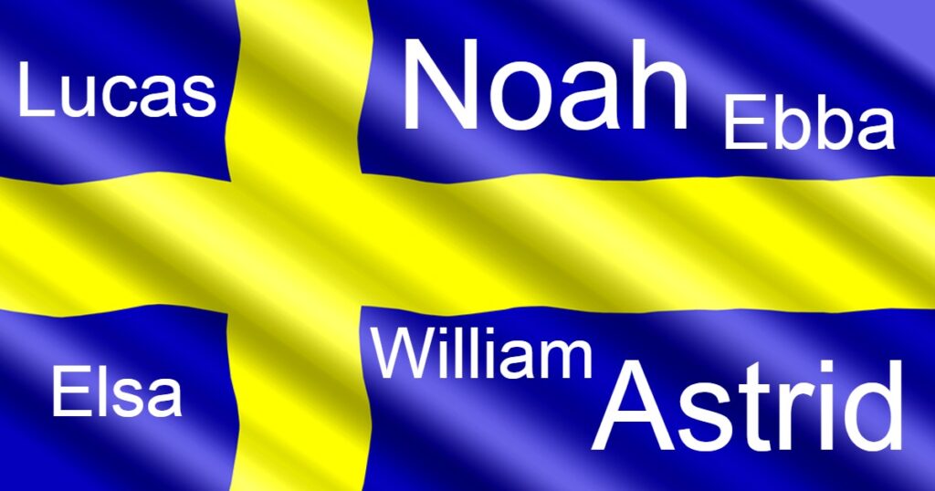 Sveriges 10 vanligaste namn - Gillat